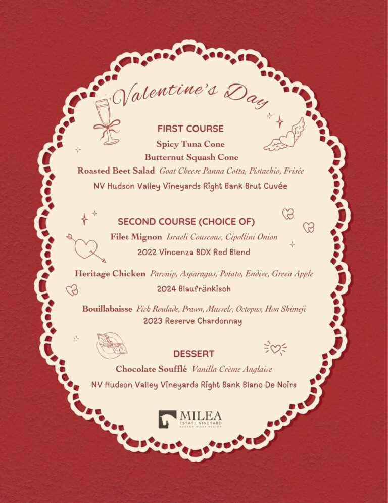 💕Valentine’s Day At Milea Estate Vineyard - Milea Estate Vineyard